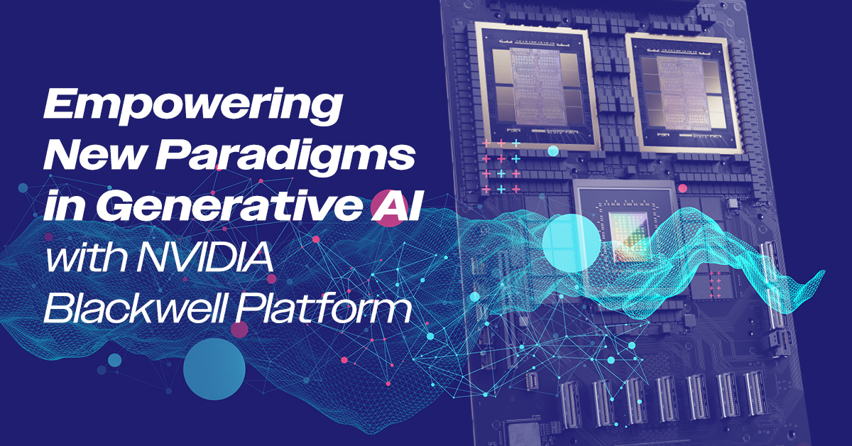 Empowering New Paradigms in Generative AI and Accelerated Computing ...